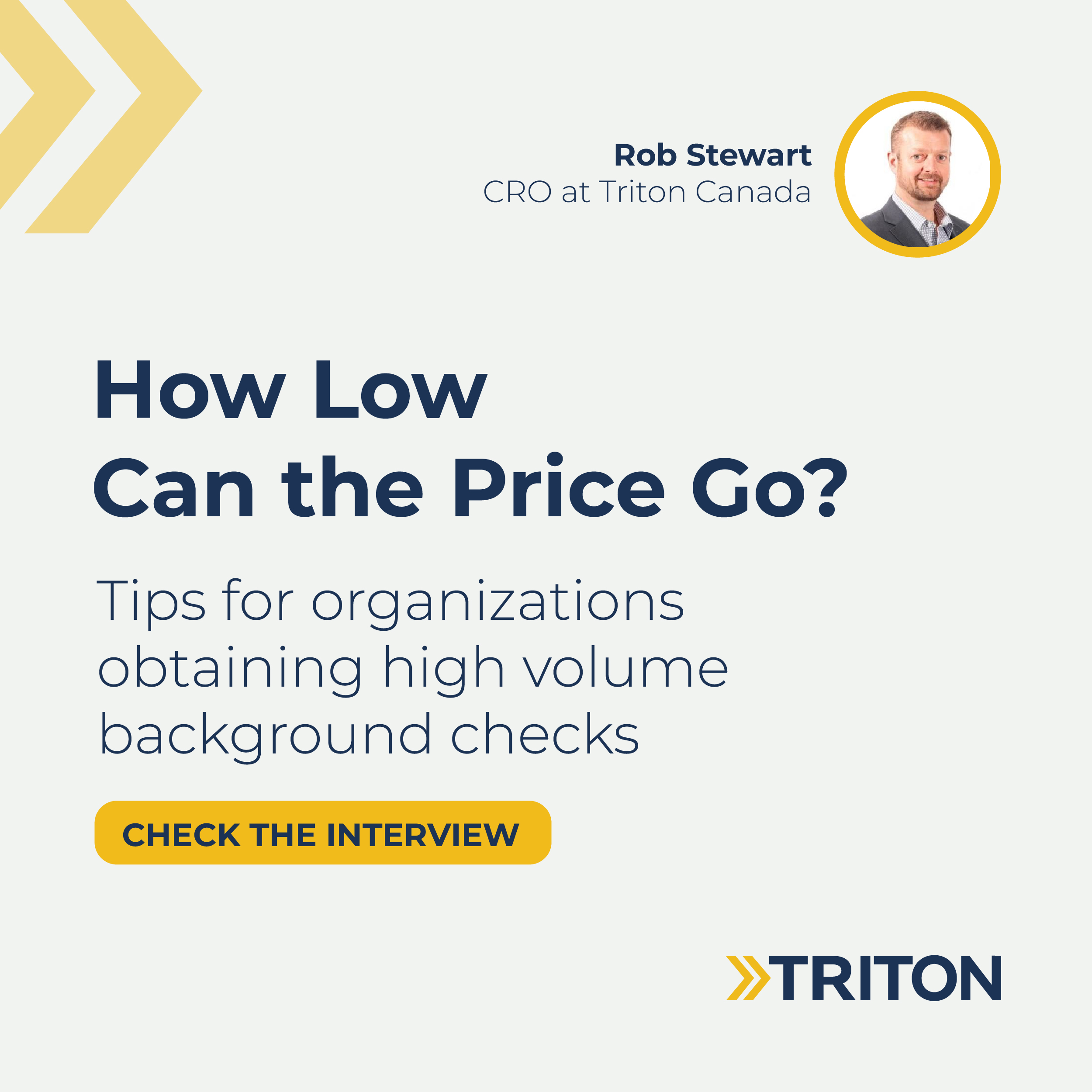 High Volume Background Checks: How Low Can the Price Go?